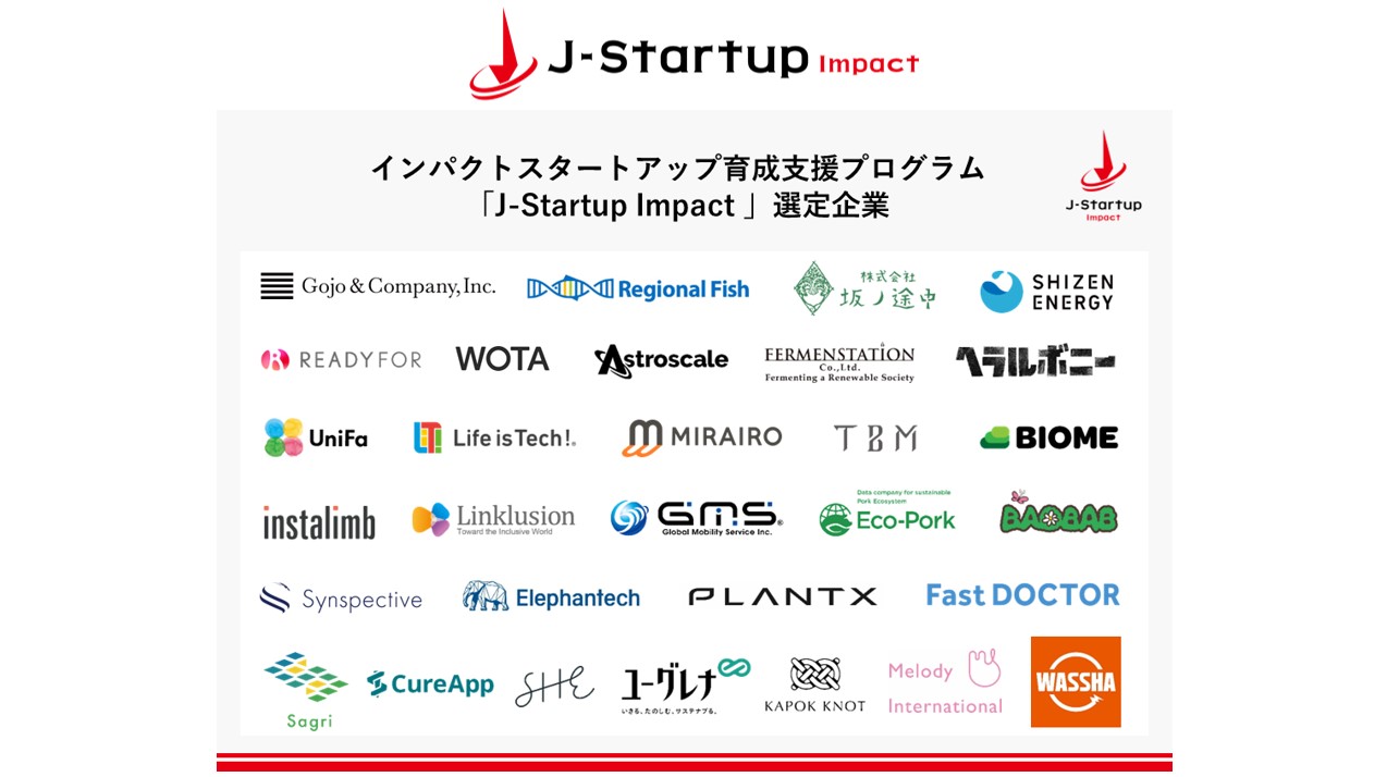 経済産業省のインパクトスタートアップ育成支援プログラム「J-Startup Impact」にユーグレナ社が選定されました | 株式会社ユーグレナ